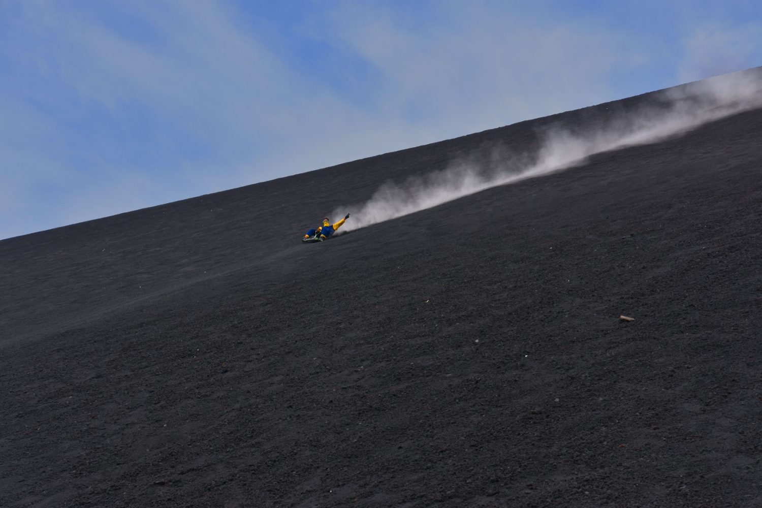 Volcano Surfing - Cerro Negro, Nicaragua - Nomadic Thoughts